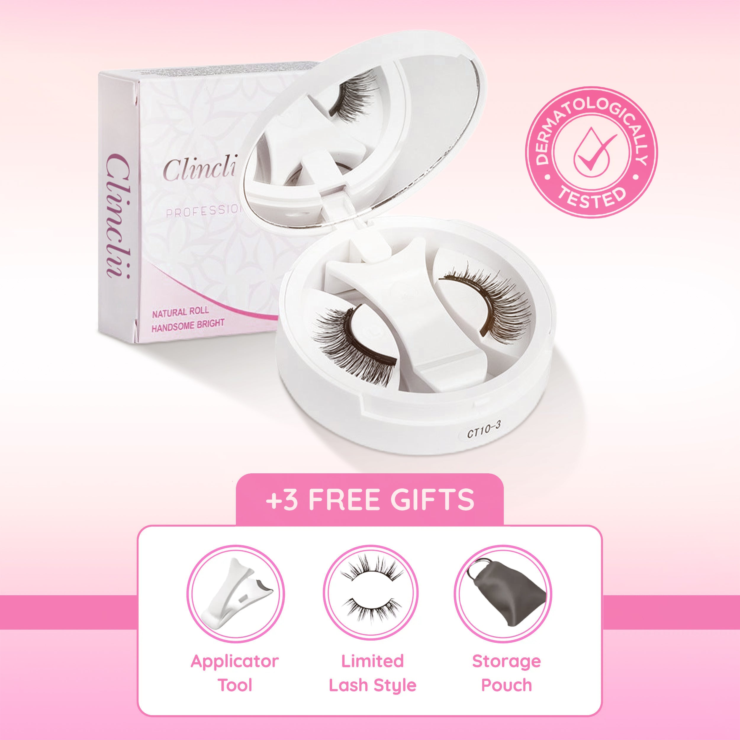 Clinclii™ Snap-On Lashes in Seconds - Magnetic Natural Lashes – Gleagarden